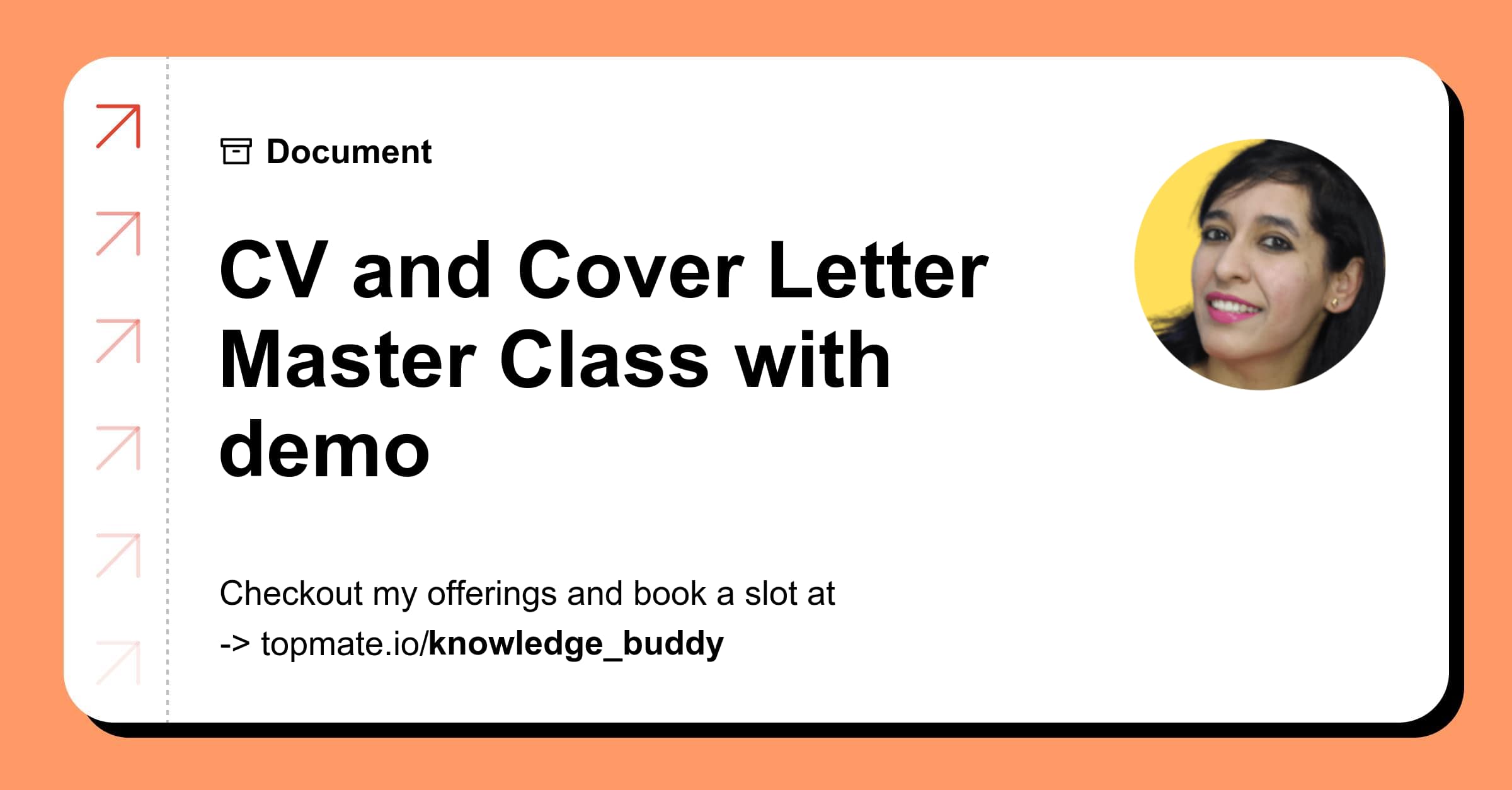 CV and Cover Letter Master Class with demo with Your Knowledge Buddy